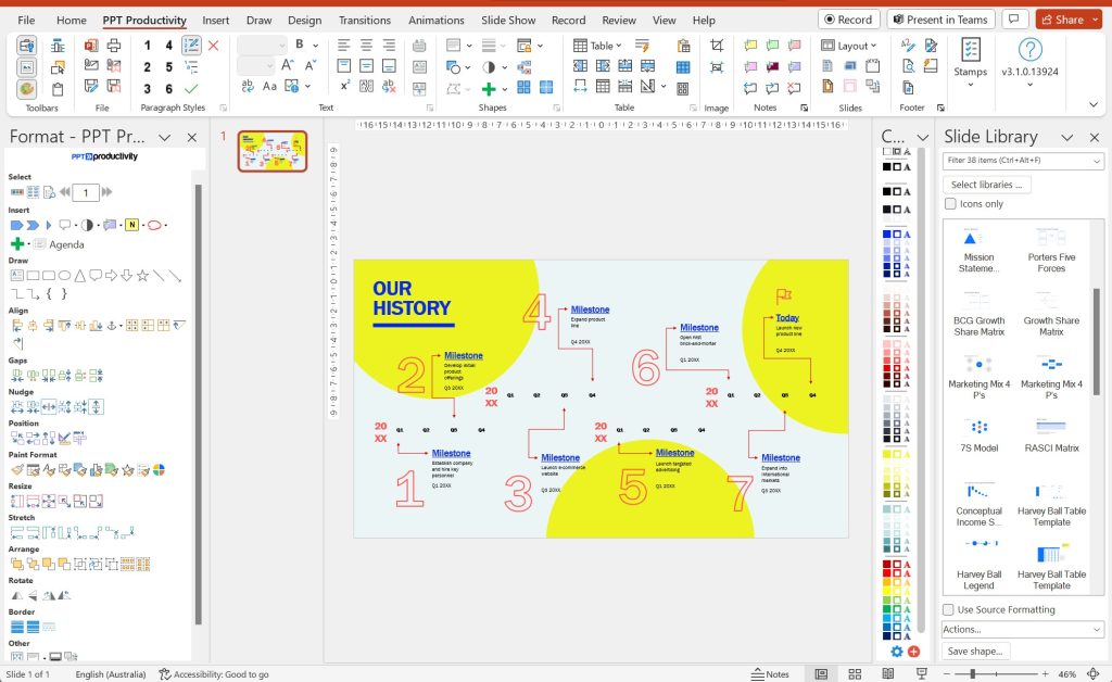 How to Create a Timeline in PowerPoint (and Timeline Template resources)